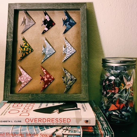 Other | 3d Origami Angel Fish Frame | Poshmark